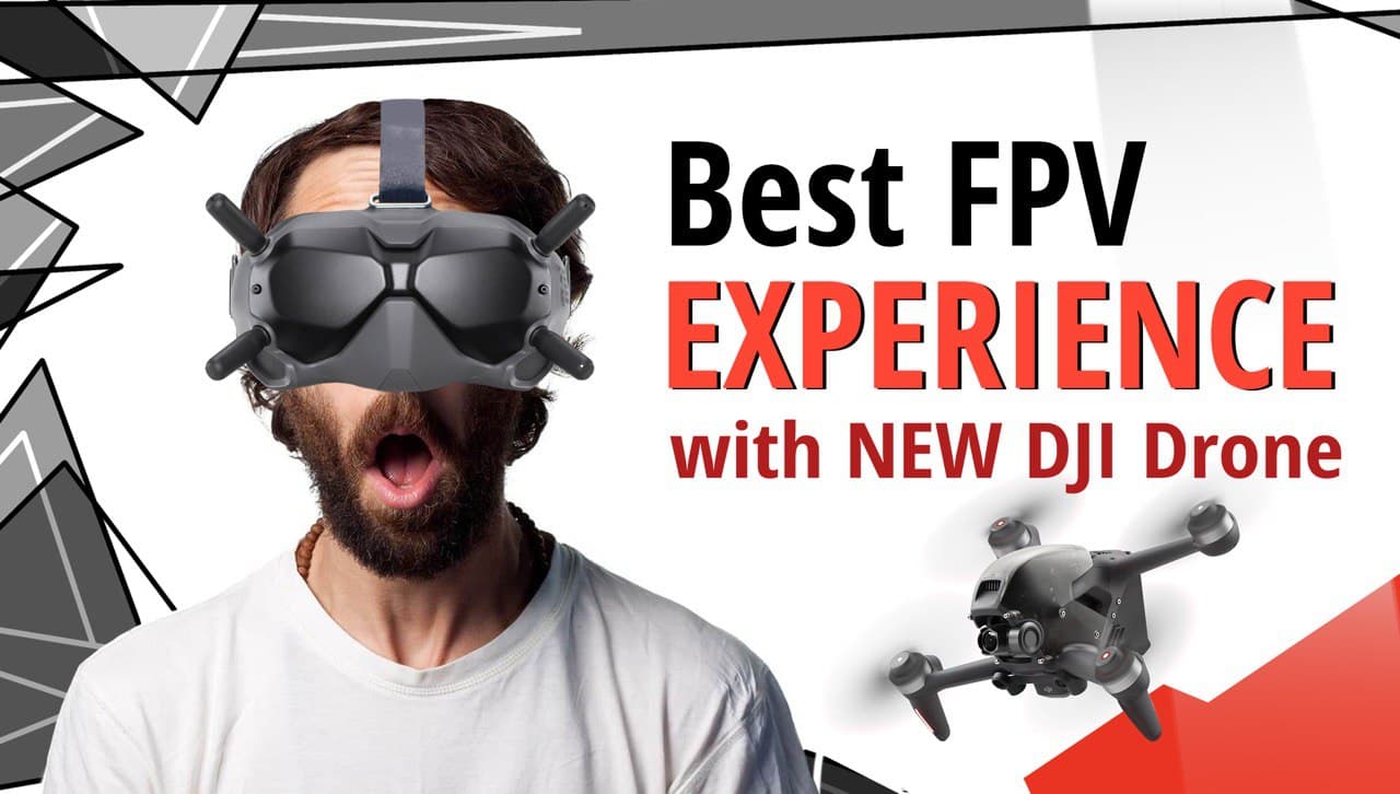 Great DJI FPV Combo - Drone with completely new FPV experience